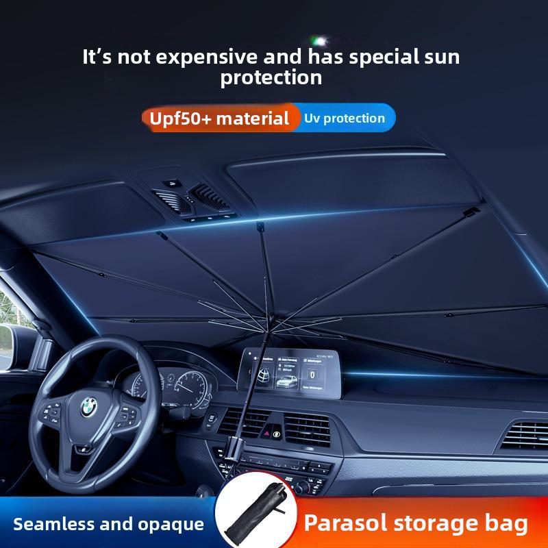 Car Retractable Sunshade Curtain Car Sun Protection Heat Insulation ...