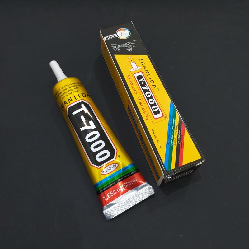 LEM LCD ZHANLIDA ORIGINAL T7000 - 50ML / LEM LCD HITAM 50ML / LEM LCD ...