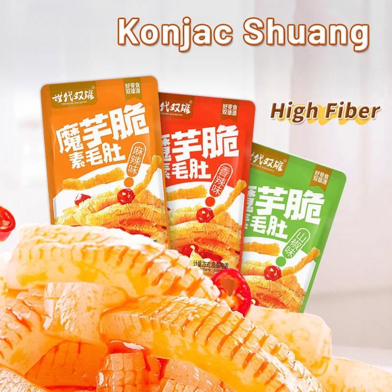 50PCS Konjac Snack Shuang Latiao Spicy Strips Snacks Spicy And - TikTok ...