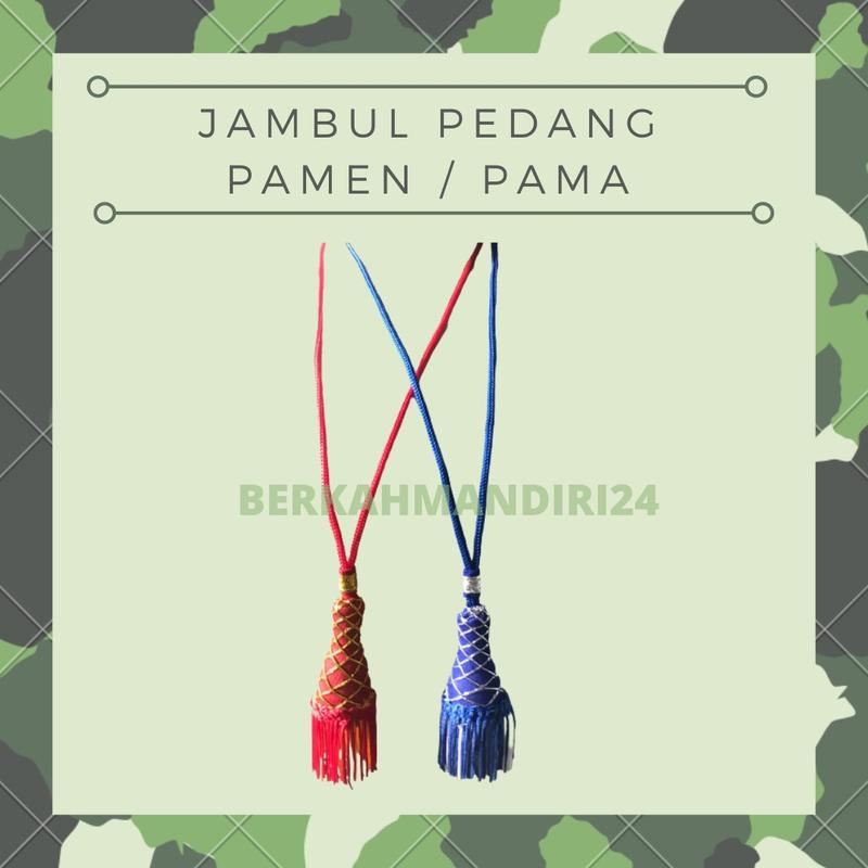 Jambul Pedang Pama Pamen Tali Rumbai Cantolan Pedang - Shop | Tokopedia