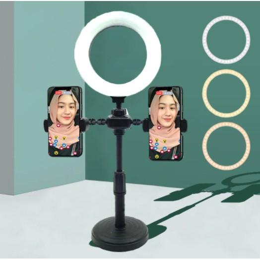16cm LED Ring Light with 37CM Tripod Stand Mobile Phone Shooting ...