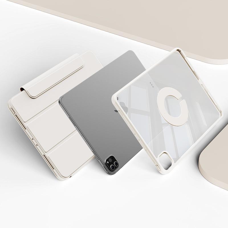 KENKE Magnetic Detachable Rotatable Tablet Case, 360° Rotatable ...