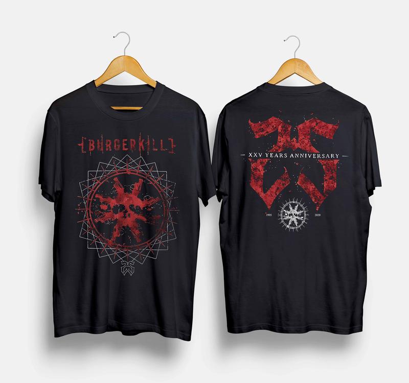 Kaos Band Burgerkill - Anniversary 25th / Tshirt Premium Musik - Shop ...
