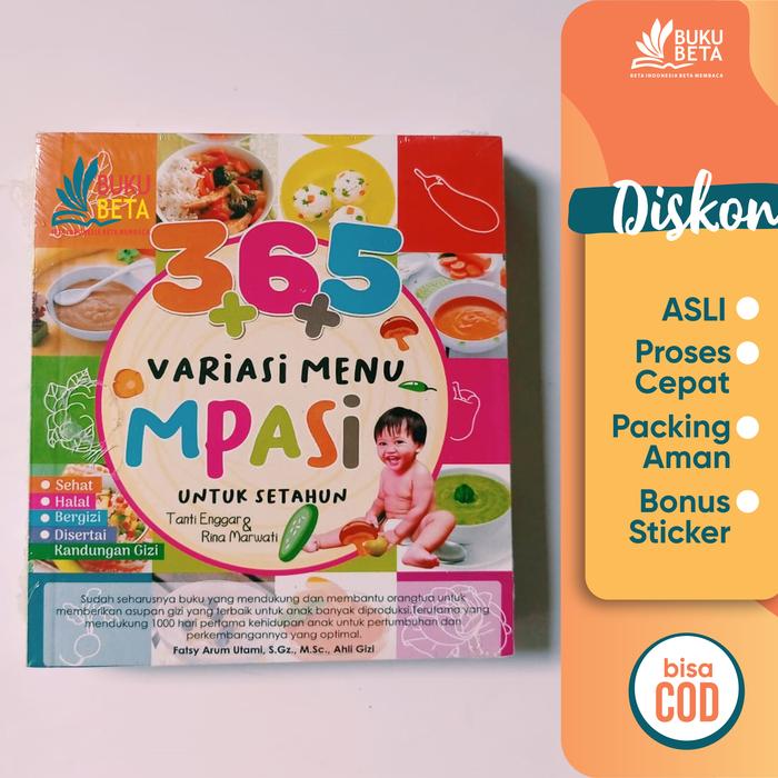 Promo Buku 365++ Variasi Menu MPASI Untuk Setahun - Tanti Enggar - Kab ...