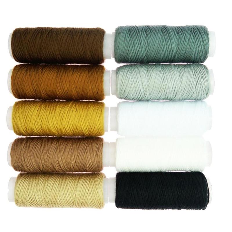 10pcs/Set Polyester Sewing Threads For Quilting Embroidery - TikTok ...
