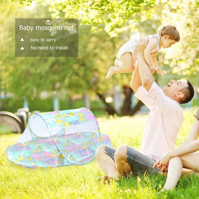 Baby Mosquito Net - Portable, Lightweight, Easy to Install, Keeps ...