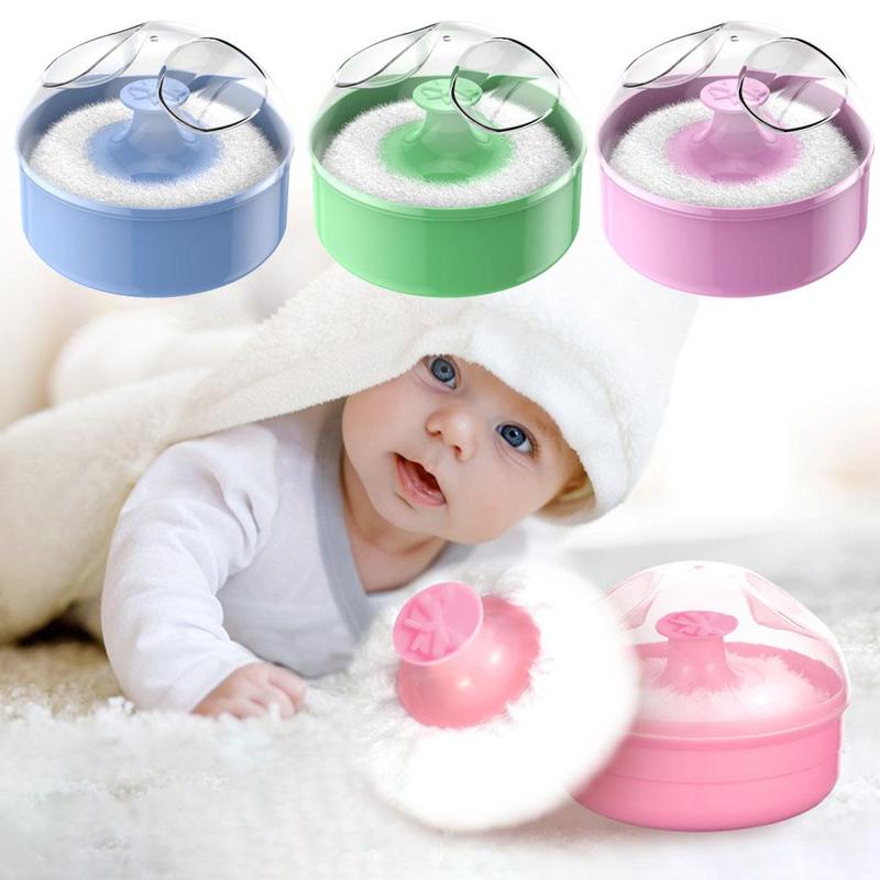 Baby Powder Box Broken Hair Powder Puff Body Powder Baby Puf - TikTok ...