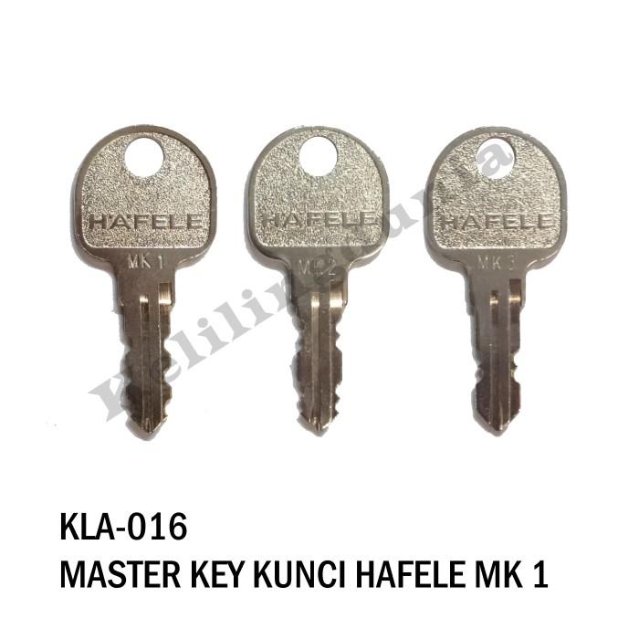 Anak Kunci Laci Hafele SYMO-3000 Master Key Lemari Asli MK1 MK2 - Shop | Tokopedia