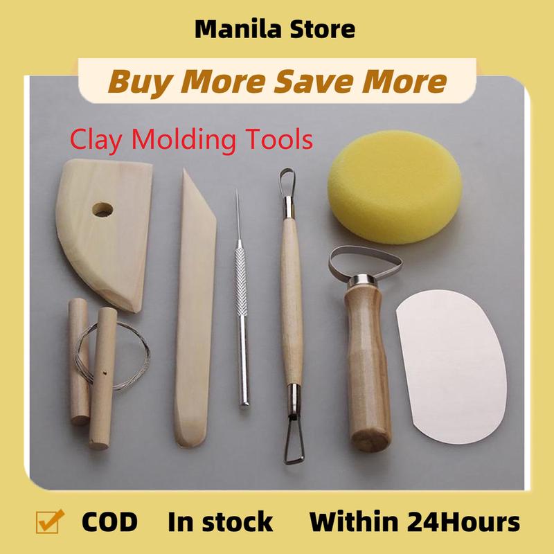 8Pcs Clay Molding Tools Sculpting Kit Pottery Clay Tools for - TikTok ...