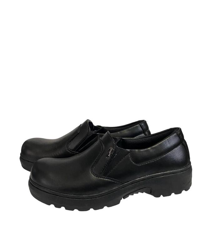Sepatu Safety Boots Work Kitchen Proyek Ankle Slip On Hitam Crocodile ...