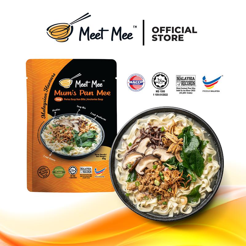 【MEET MEE】*HALAL* Mum's Soup Pan Mee (Anchovies Broth) | Mum's Pan Mee ...