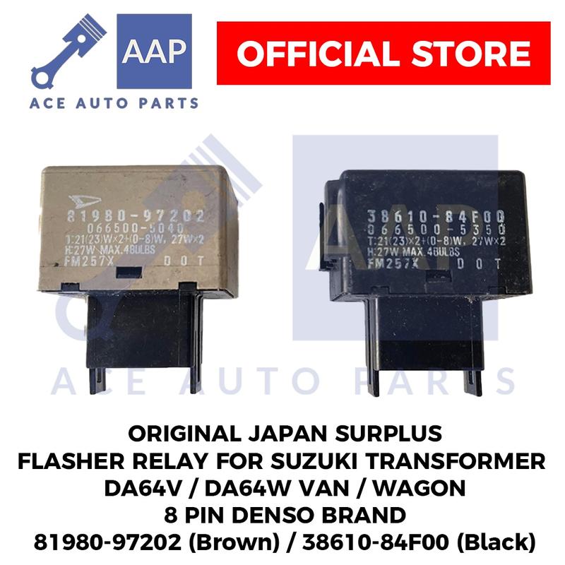 Suzuki Transformer DA64V/DA64W Flasher Relay Japan Surplus DENSO ...