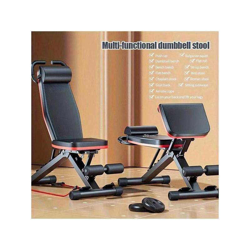 500kg Capacity 14 Uses Home Fitness Bench Multifunctional Exercise ...