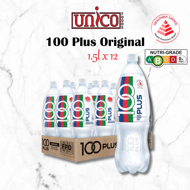 [UNICOFOODS] 100 Plus Original | 1.5L X 12 - TikTok Shop Singapore