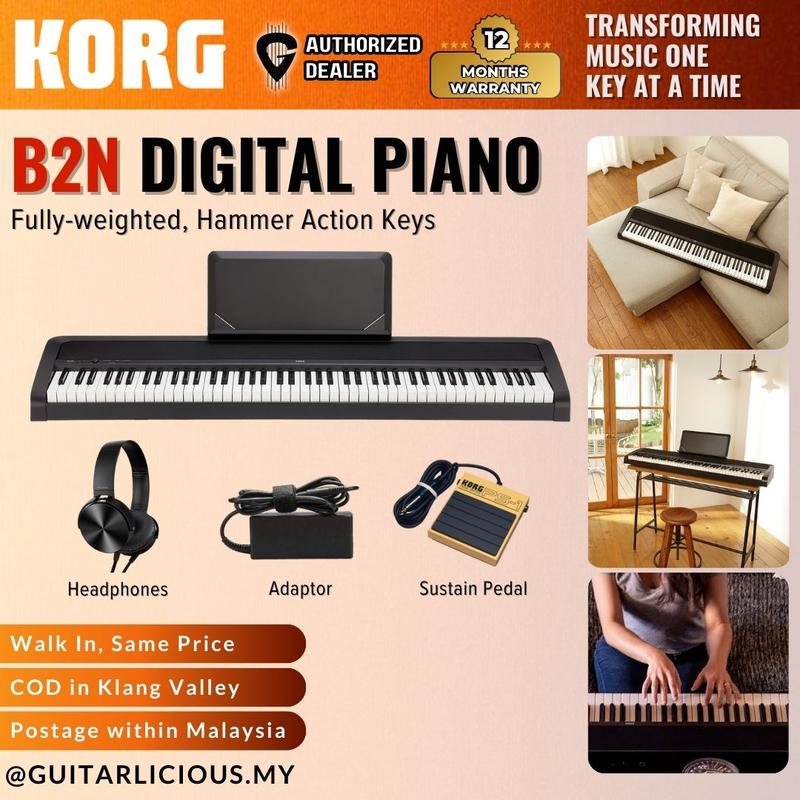 KORG B2N Digital Home Piano with 88 Keys Semi-weighted & MID - TikTok ...
