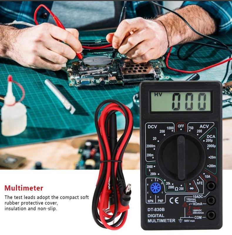 Multimeter Avometer Multitester Digital DT-830B DT830B - Shop | Tokopedia