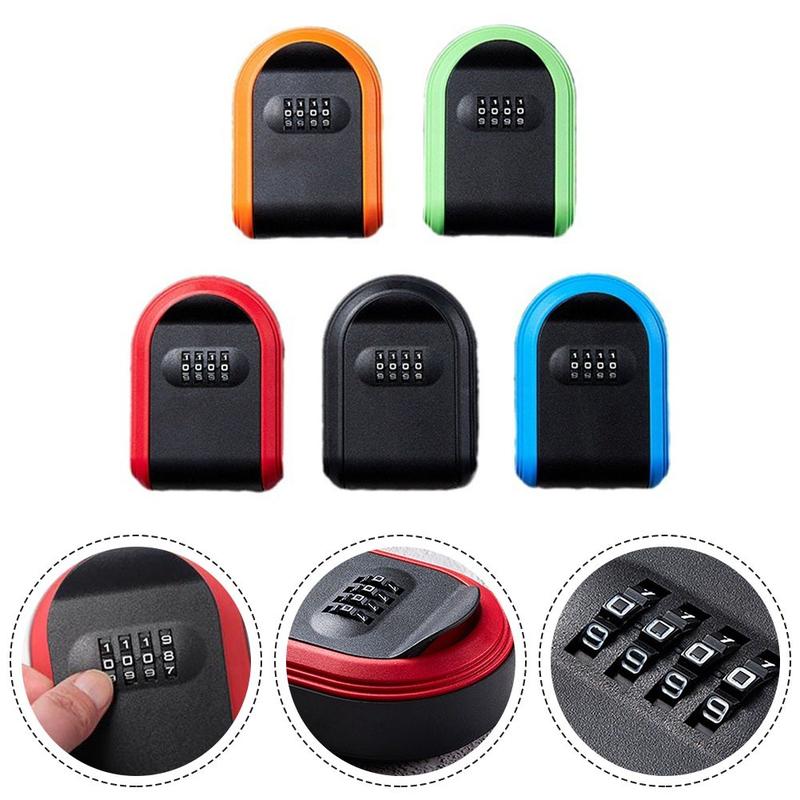 Wall Mount Key Storage Combination Lock Key Lock Box for Hom - TikTok ...