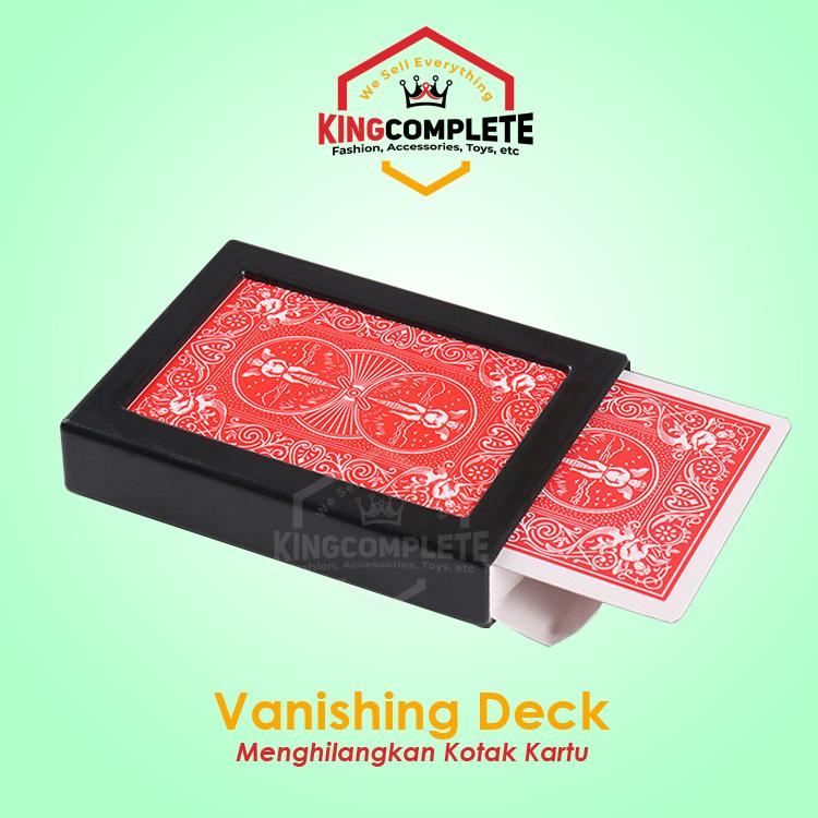 Vanishing Deck Mainan Sulap Kotak Kartu Menghilang - Shop | Tokopedia