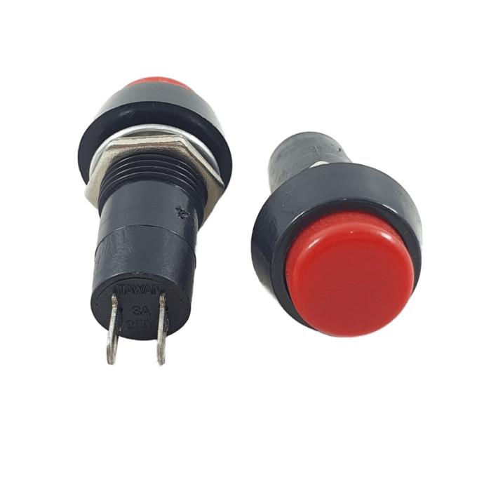 Switch On Off Bulat 2 Pin Push On Off Saklar 2pin Tombol 2 Kaki Toggle ...