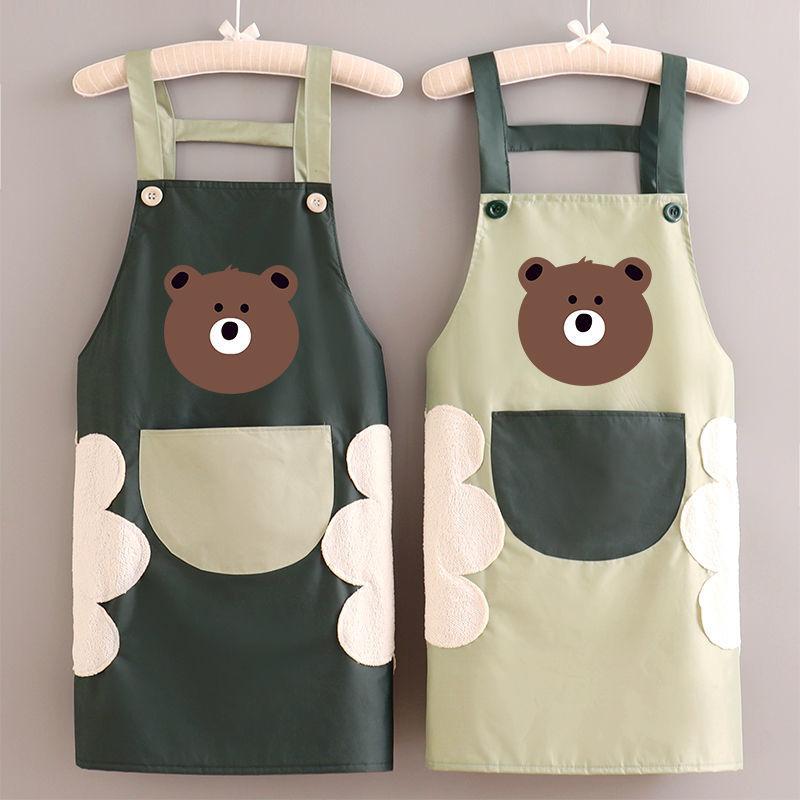 Apron Memasak, Kalis Air, Rekaan Comel dan Ringkas, Sesuai untuk ...