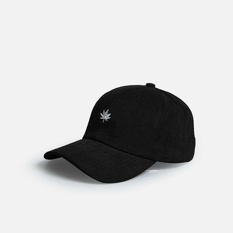 Topi Besbol Atas Lembut, Gaya Korea, Corak Gambar Daun Maple, Sulaman ...