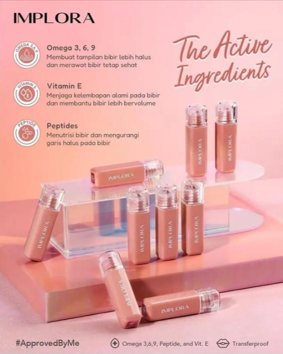 ( Free gift ) Implora Jelly Tint / IMPLORA Cheek & Liptint glowsy ...