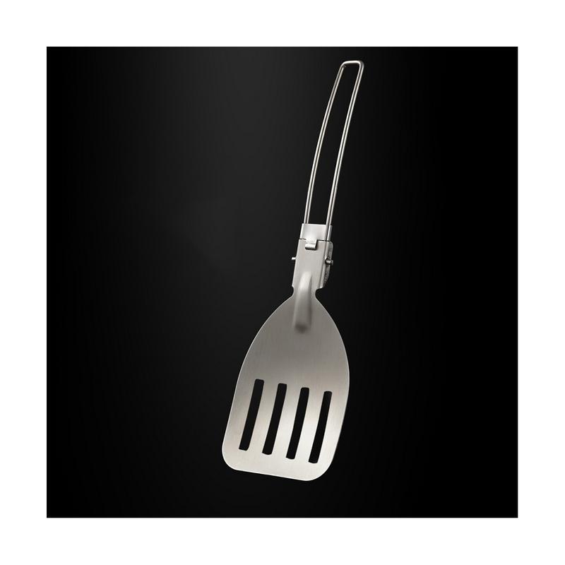 Folding Spatula Fold Spoon Stainless Steel Outdoor Camping Gear ...
