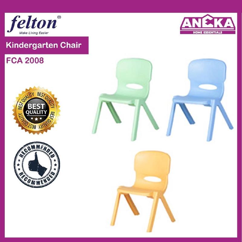 Felton Plastic Kid Chair FCA2008 Pink Blue Red Yellow Random - TikTok ...
