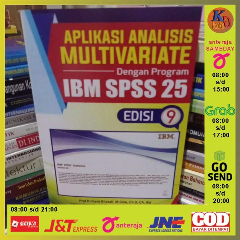 Aplikasi Analisis Multivariate dengan program IBM SPSS 25 edisi - Shop | Tokopedia