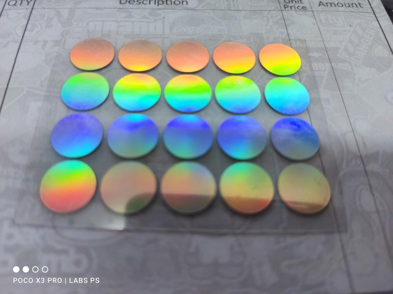 Anti-Theft Credit and Debit Card CVV Protection Hologram Sticker ...