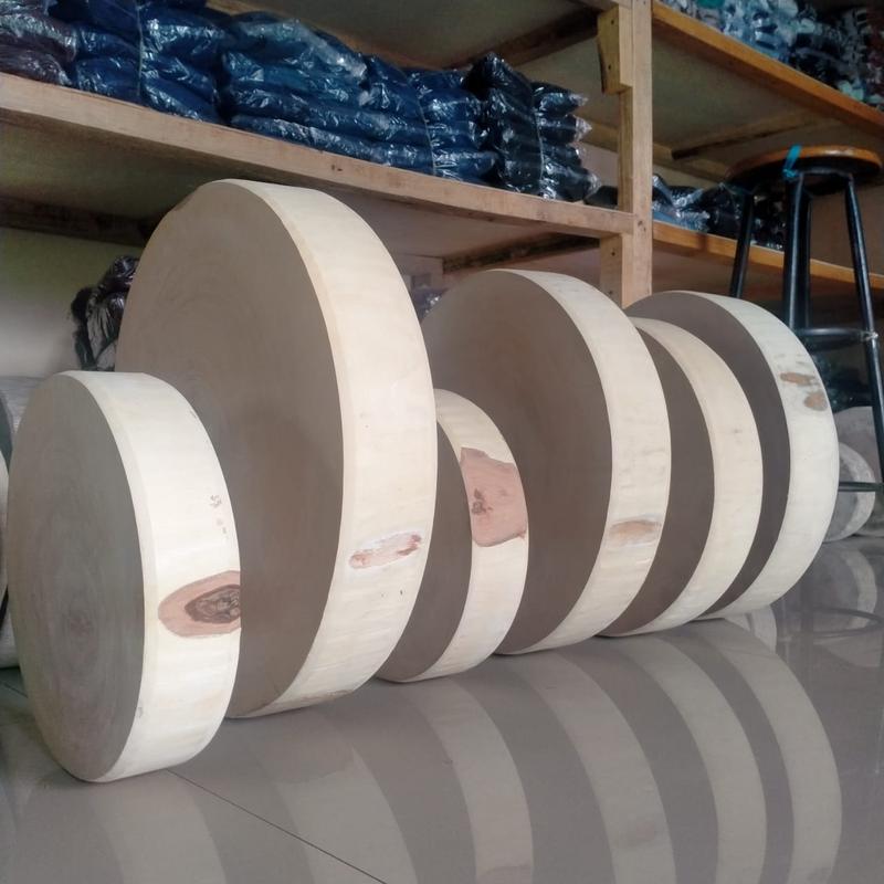 Talenan Kayu 30cm / Talenan Daging / Talenan Bulat / Talenan - Shop ...
