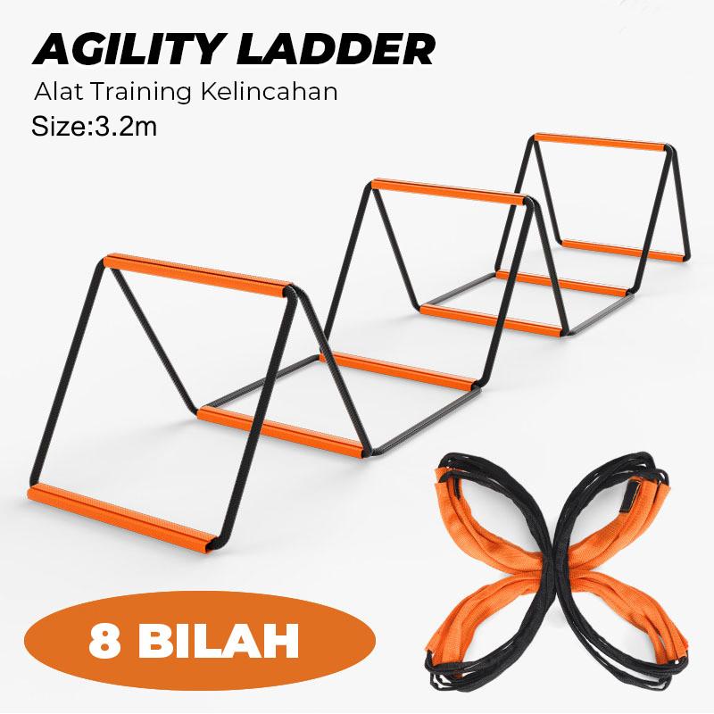 8 Bilah Agility Ladder / Tangga Agility / Alat Latihan Sepak Bola ...
