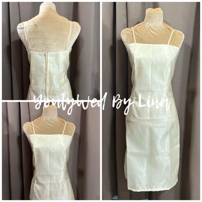 Pinya Organza Inner Dress For Bolero and Alampay - TikTok Shop Philippines