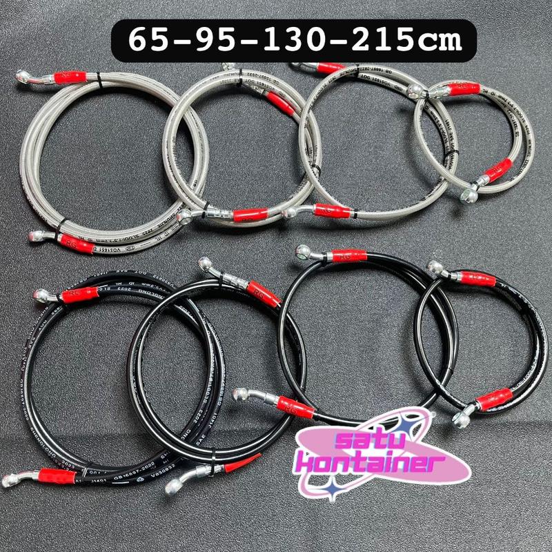 Selang rem RG 65 cm / 95 cm / 130 cm / 215 cm - Shop | Tokopedia