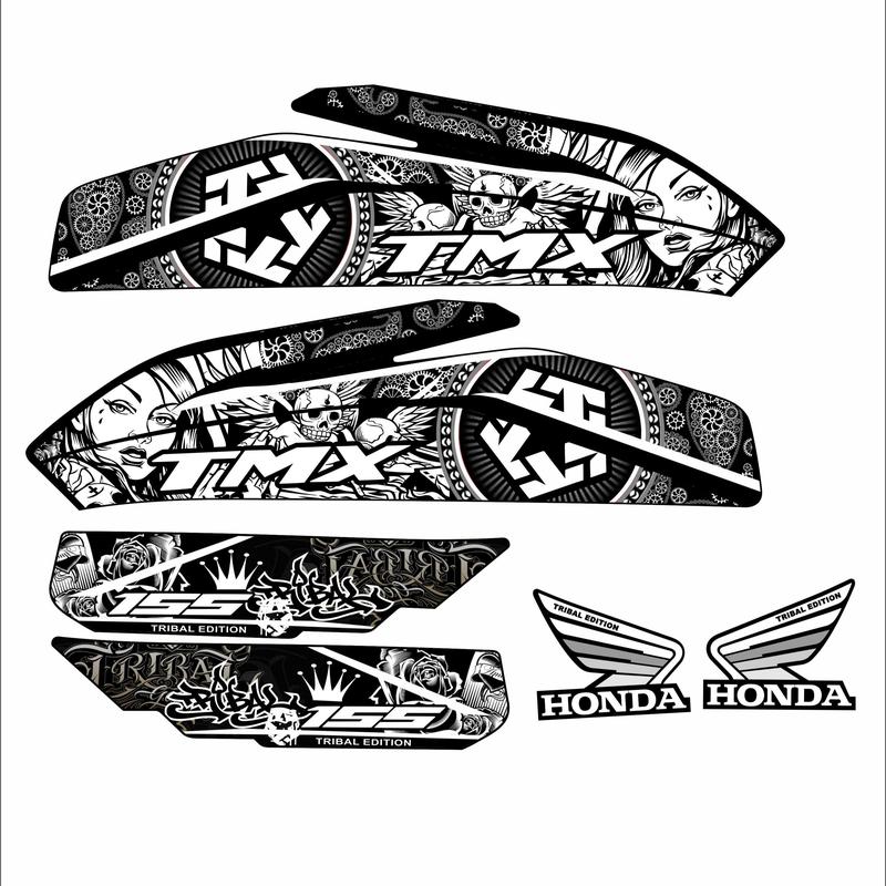 TMX 155 DECALS GLOSSY LAMINATED TRIBL CONCEPT - TikTok Shop Philippines