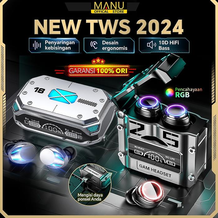 Promo (Beli Lokal)TWS Terbaru M41/M25 Wireless Bluetooth Headphones ...