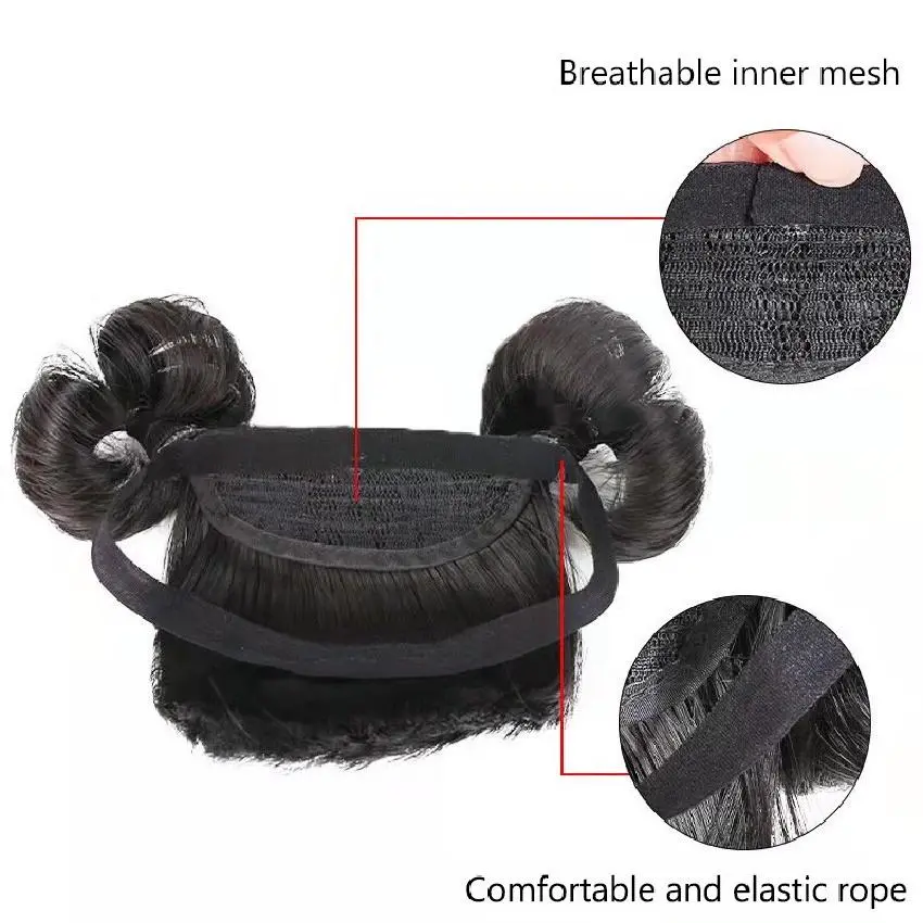 Curly Infant Wig Braid Hair Band Fake Bangs ins style Baby Celebrity ...