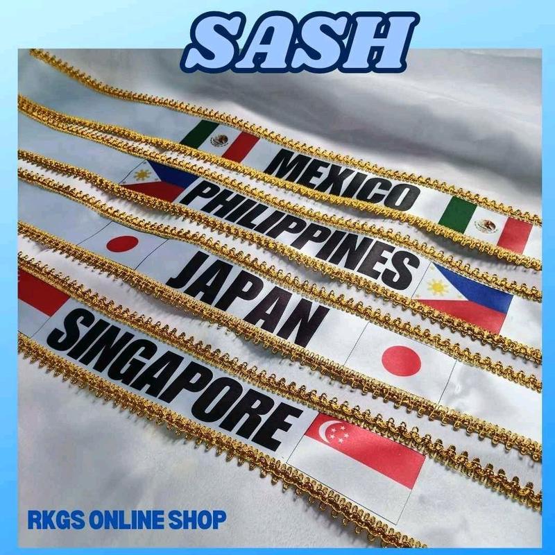 United Nations Country Sash - SASH ONLY - UN Celebration Sas - TikTok ...