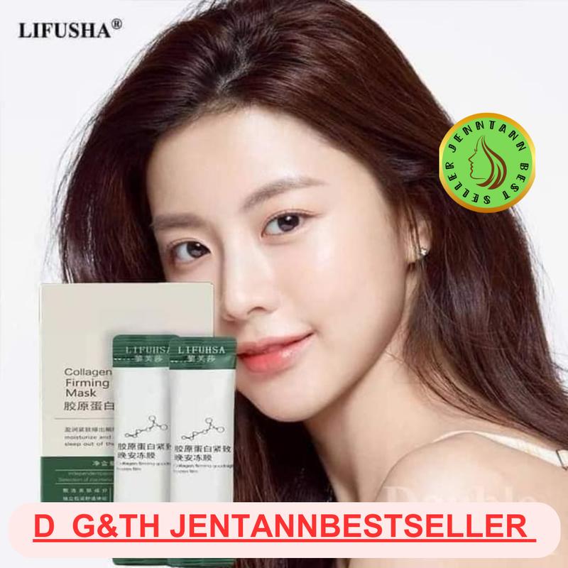 LIFUSHA Collagen Mask Firming Sleeping Mask SKincare - TikTok Shop ...