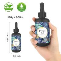 Promo Resin UV Bening/ UV Resin Hard/ Resin UV DIY - 60/100/200g - 200g ...