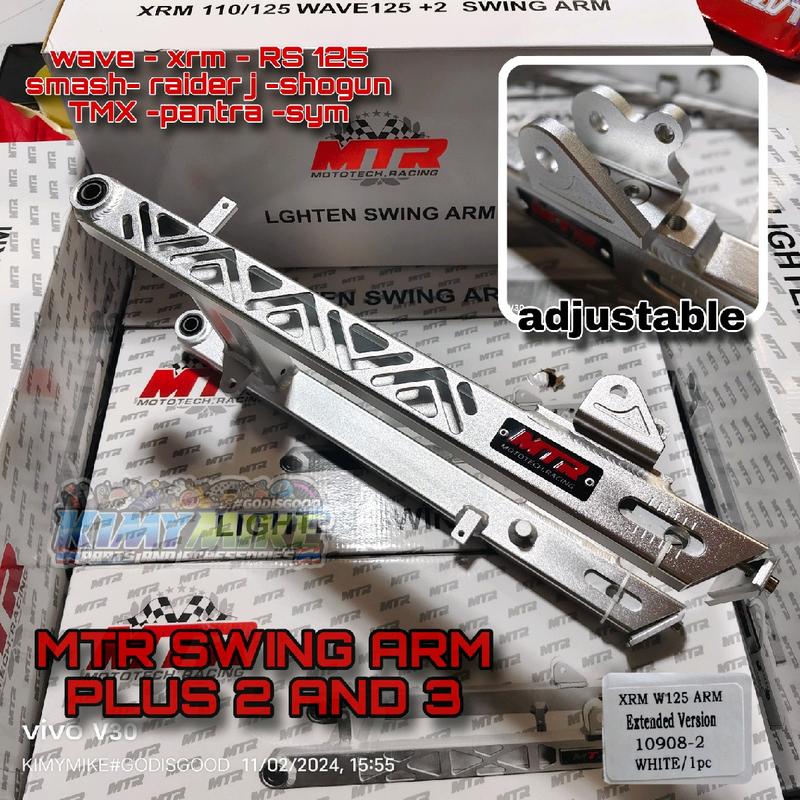 MTR SWING ARM +2 / +3 WAVE / XRM / RS 125 / SMASH / RAIDER J - TikTok ...