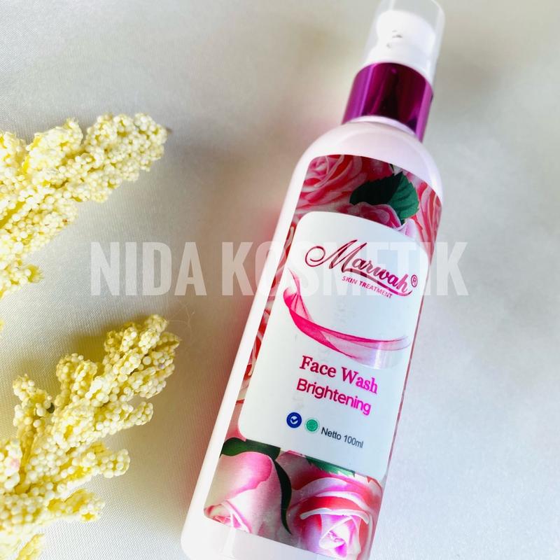 FACIAL WASH MARWAH BRIGHTENING Cleanser Wajah - Shop | Tokopedia