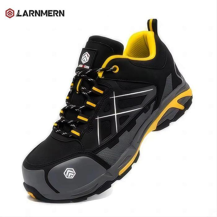 Promo LARNMERN Sepatu Safety Pria LM-170201K Sneakers Steel Toe Anti ...