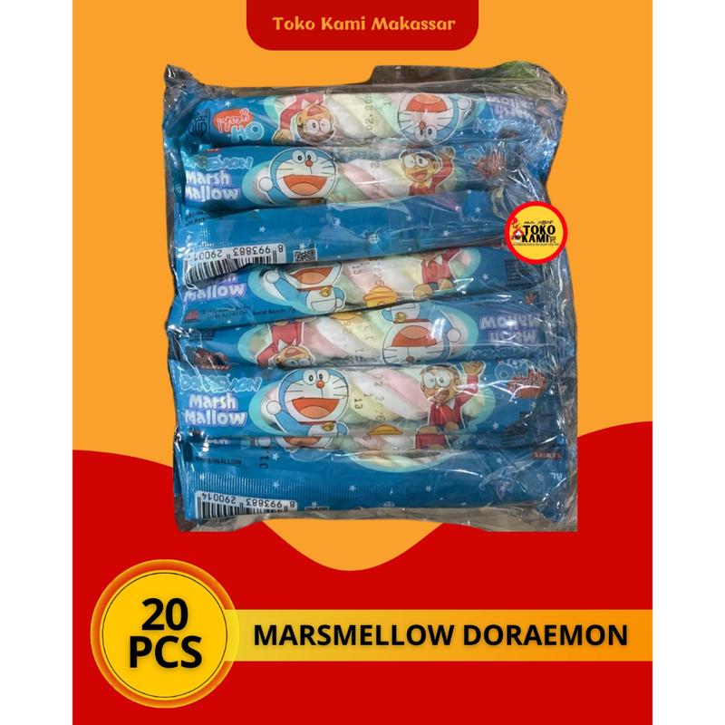 MARSHMALLOW DORAEMON PAK ISI 20 - Shop | Tokopedia