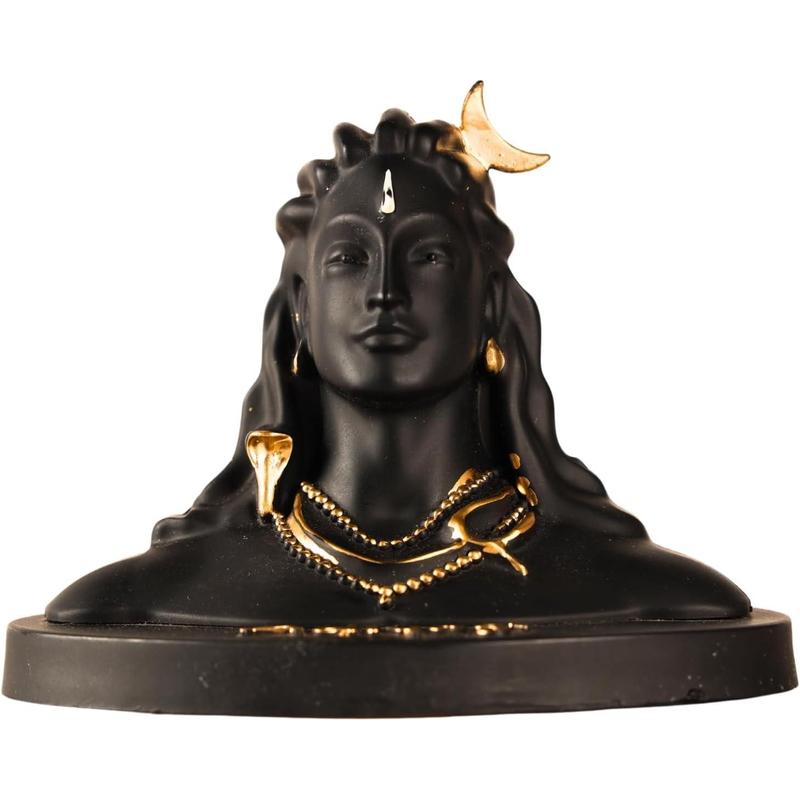 Adiyogi Shiva Statue 5" Dashboard Home, Office Desk & Shivratri ...