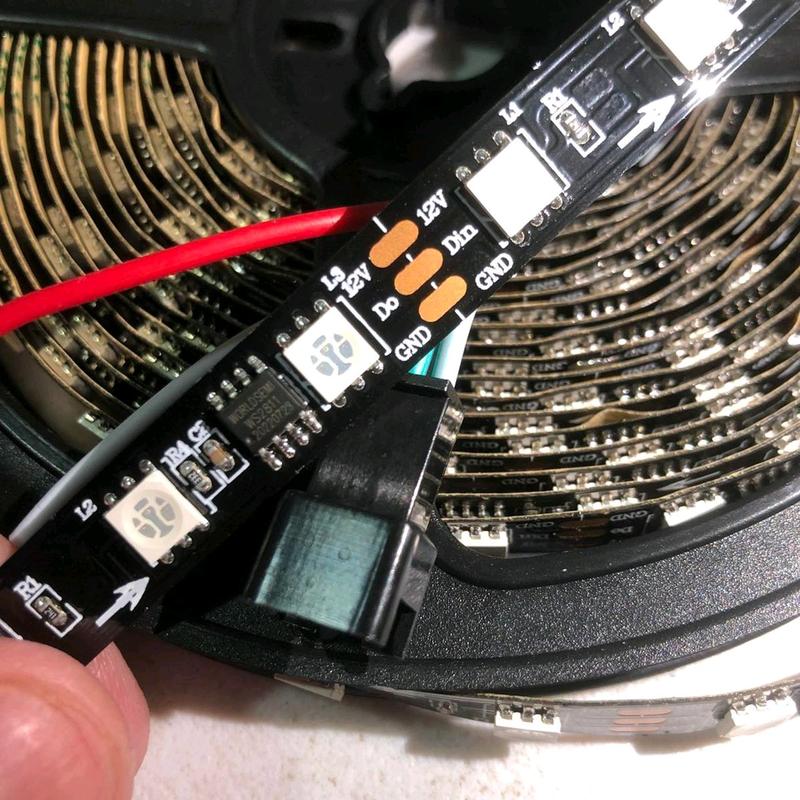 LED WS2811 12V RAPAT HITAM - Shop | Tokopedia