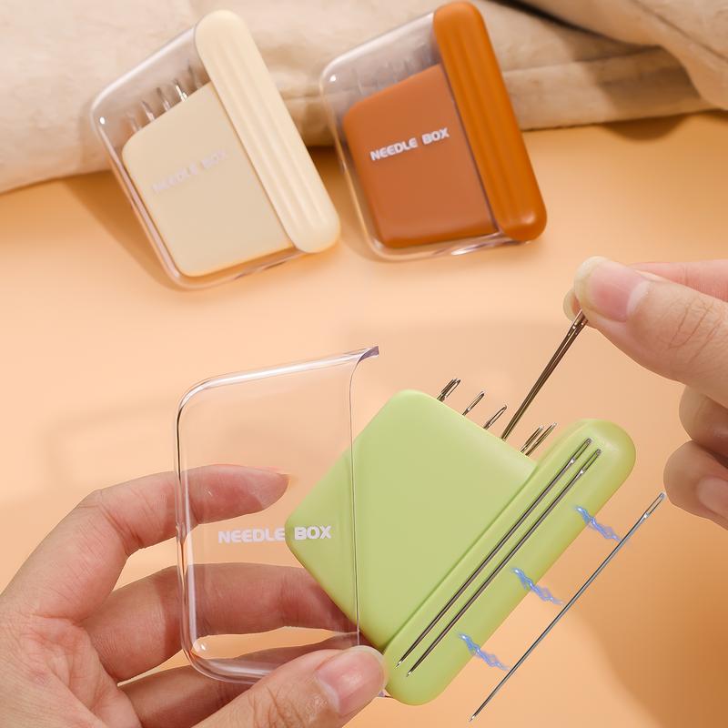 1pc Portable Magnetic Needle Box Reusable Sewing Tool Storag - TikTok ...