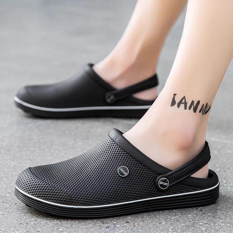 Kasut Croc Sandal Lelaki 2024 Personaliti Musim Panas Trendi - TikTok ...