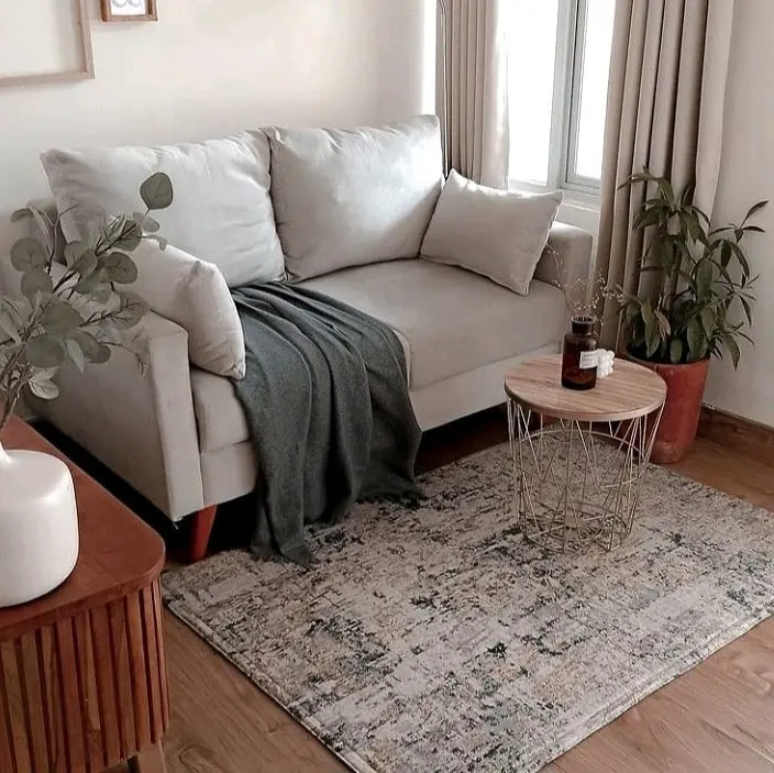 Sofa 2 seater estetik tangan lurus - Shop | Tokopedia