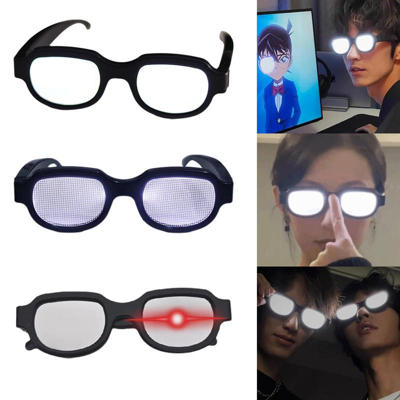 LED Technology Luminous Glasses Conan The Same Funny Personality ...